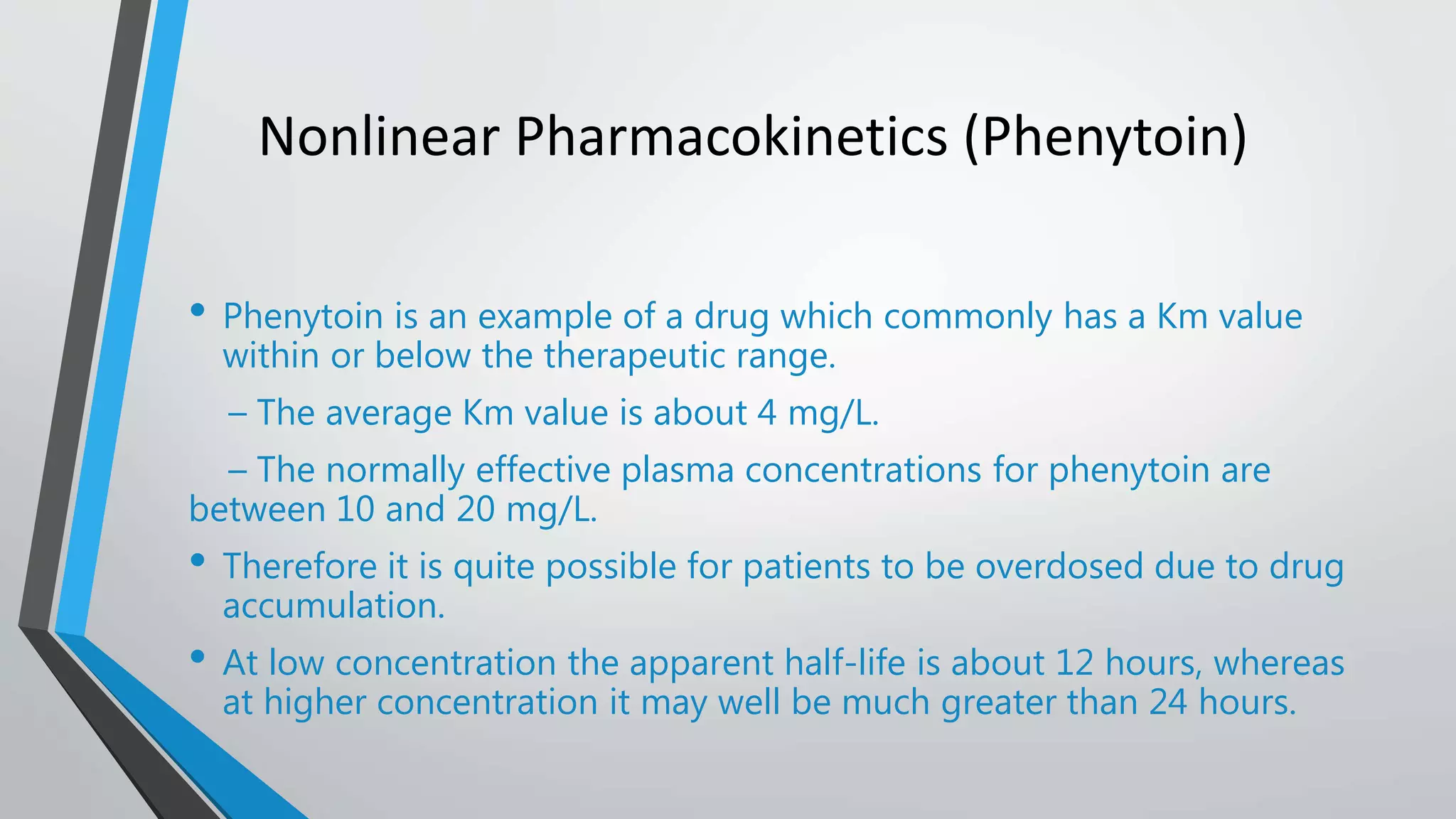Non linear pharmacokinetics | PPTX
