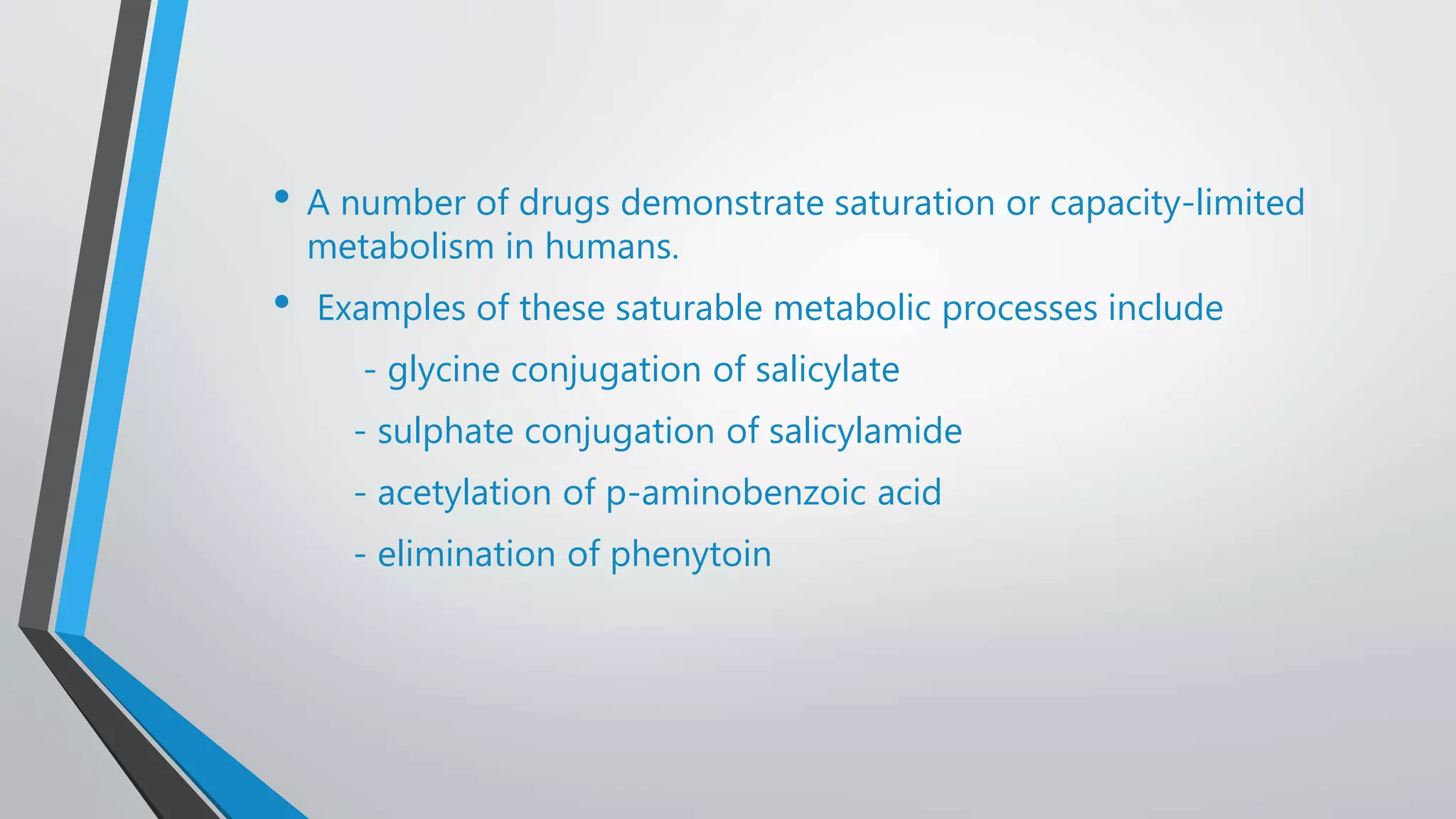 Non linear pharmacokinetics | PPTX