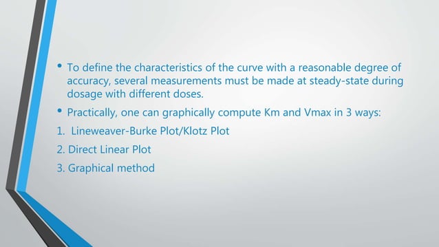 Non linear pharmacokinetics | PPTX | Chemistry | Science