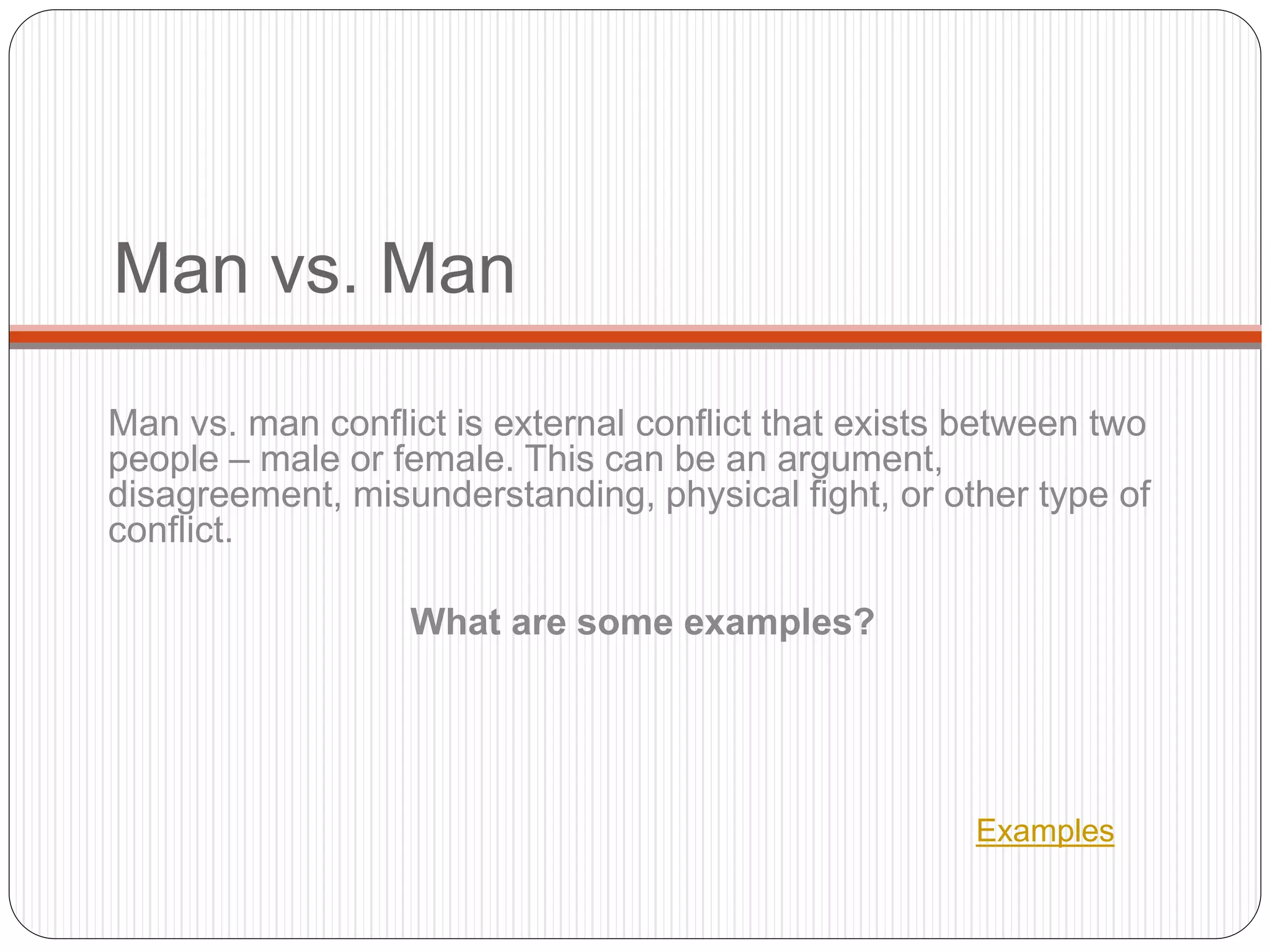Non linear powerpoint - conflicts | PPT