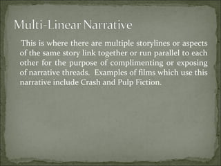 Non linear story-telling | PPT