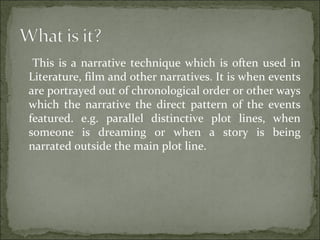 Non linear story-telling | PPT