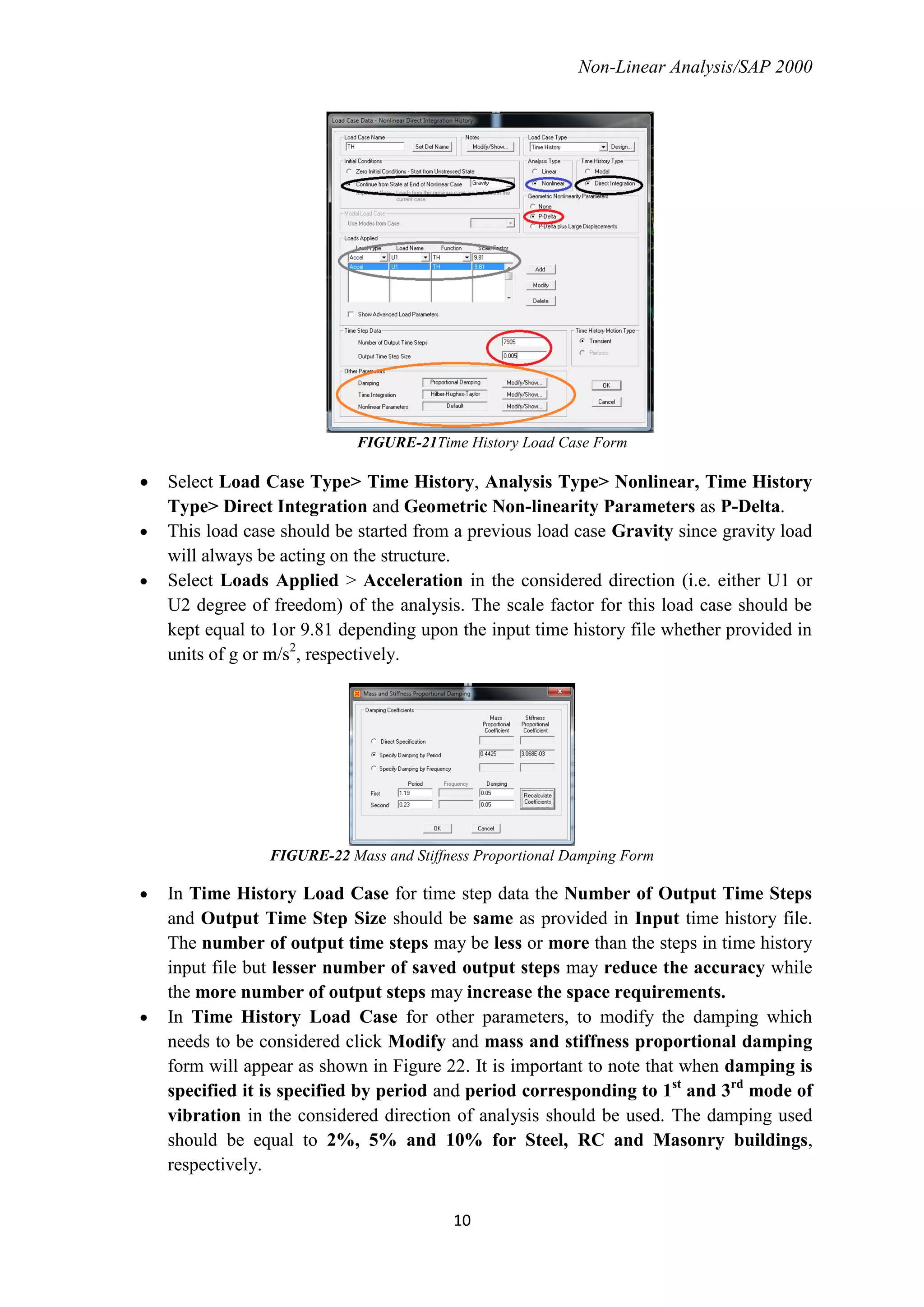 Non linear sttic analysis sap2000 | PDF