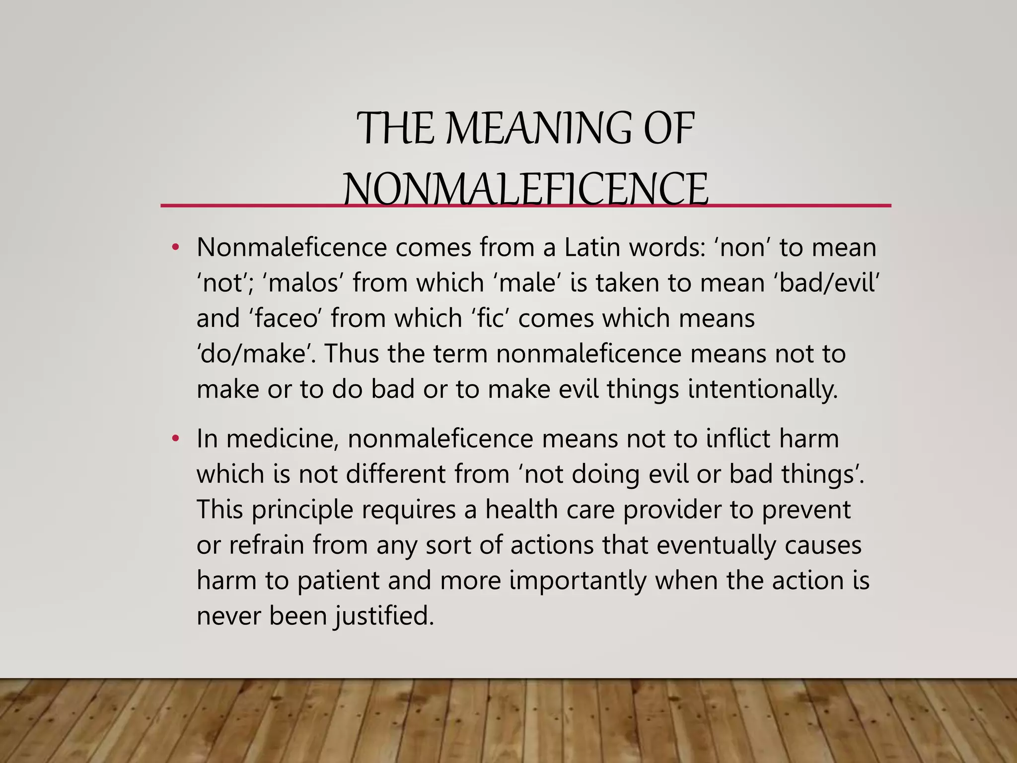 NON-MALEFICENCE.pptx