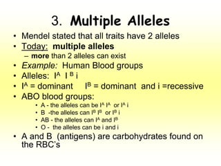 NON-MENDELIAN GENETICS WEEK 3 .ppt