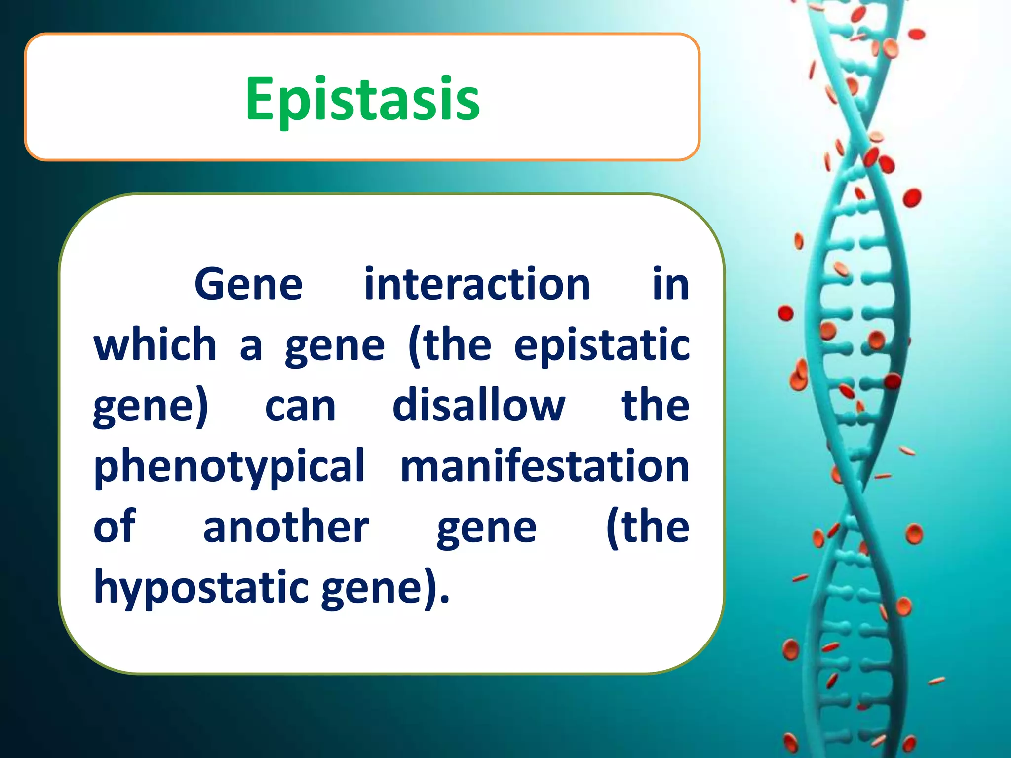 Non-Mendellian genetics | PPTX