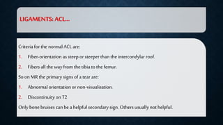 Radiological study of non meniscal knee joint pathology by dr ...