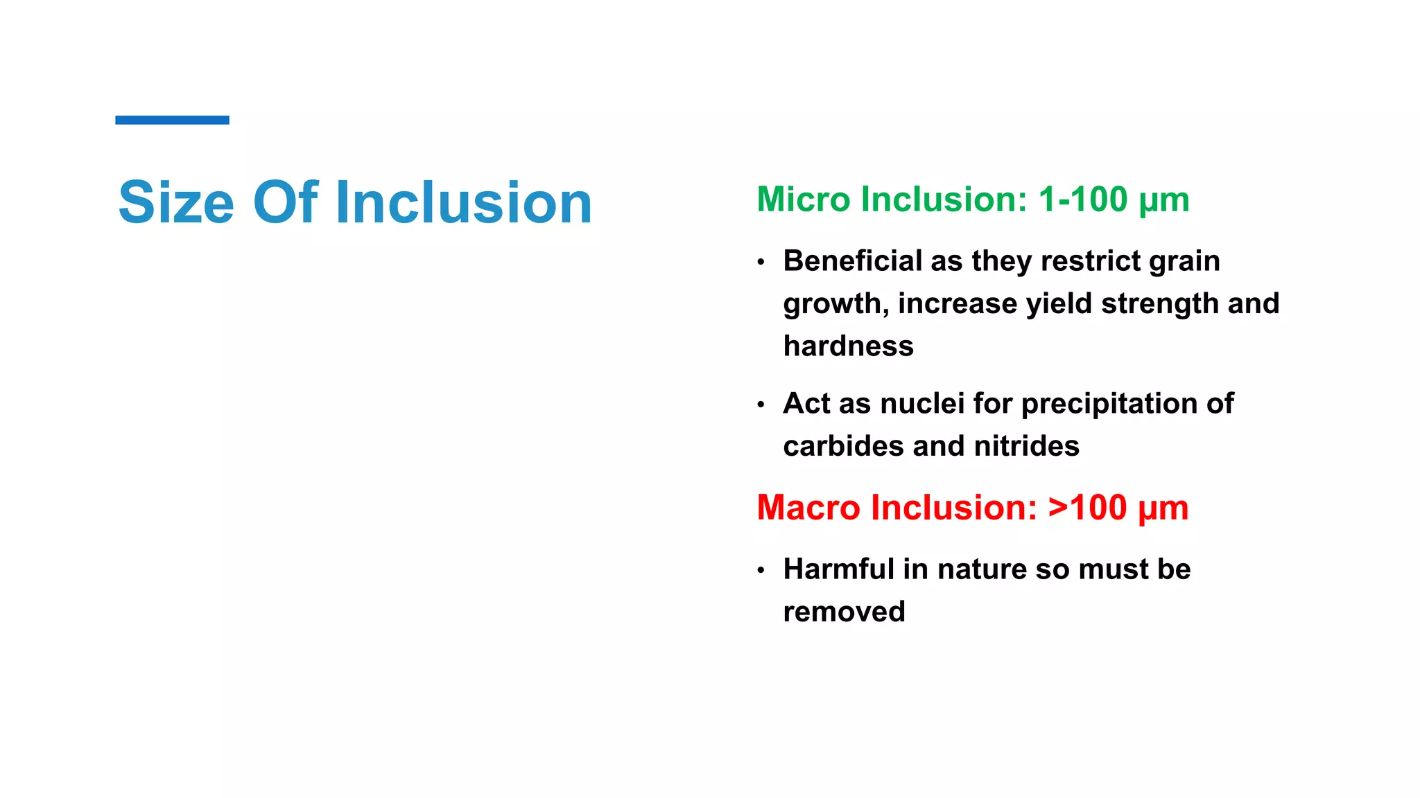 Non-metallic inclusion of finished products.pptx