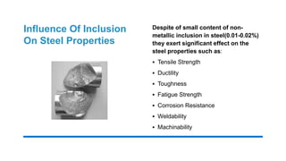 Non-metallic inclusion of finished products.pptx
