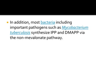 Non mevalonate pathway | PPTX