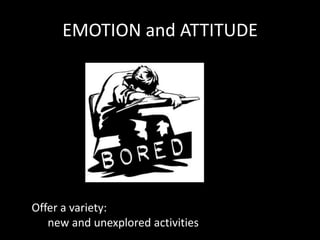 Non motivated student | PPTX