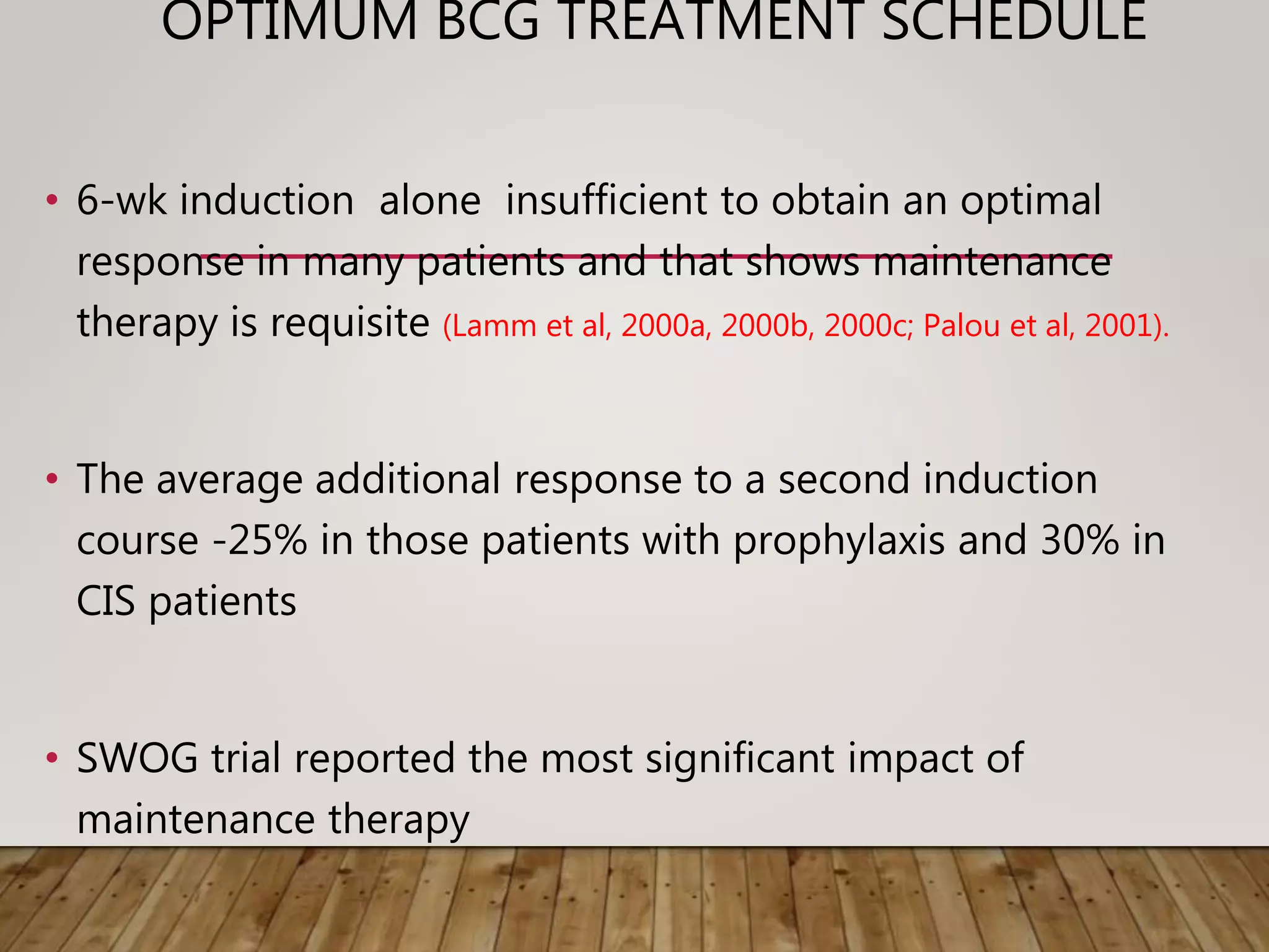 Non muscle invasive bladder cancer | PPTX