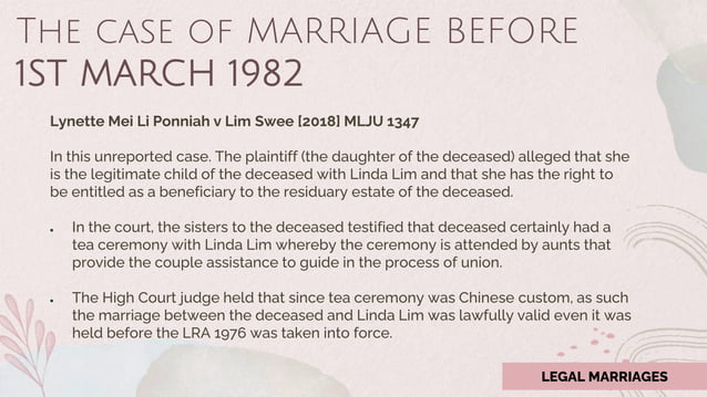 NON-MUSLIM MARRIAGES IN MALAYSIA.pptx | Divorce | Family and Relationships