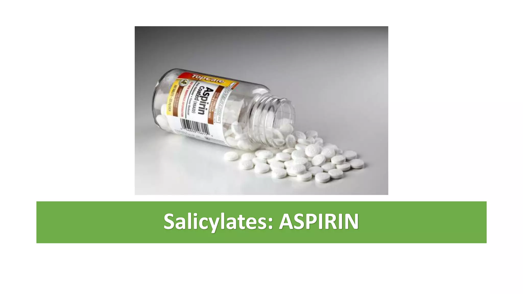 Non narcotic analgesics, antipyretics & anti-inflammatory drugs | PPTX