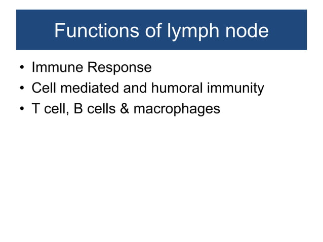 Non neoplastic lesions of lymph node | PPTX | Blood Disorders ...
