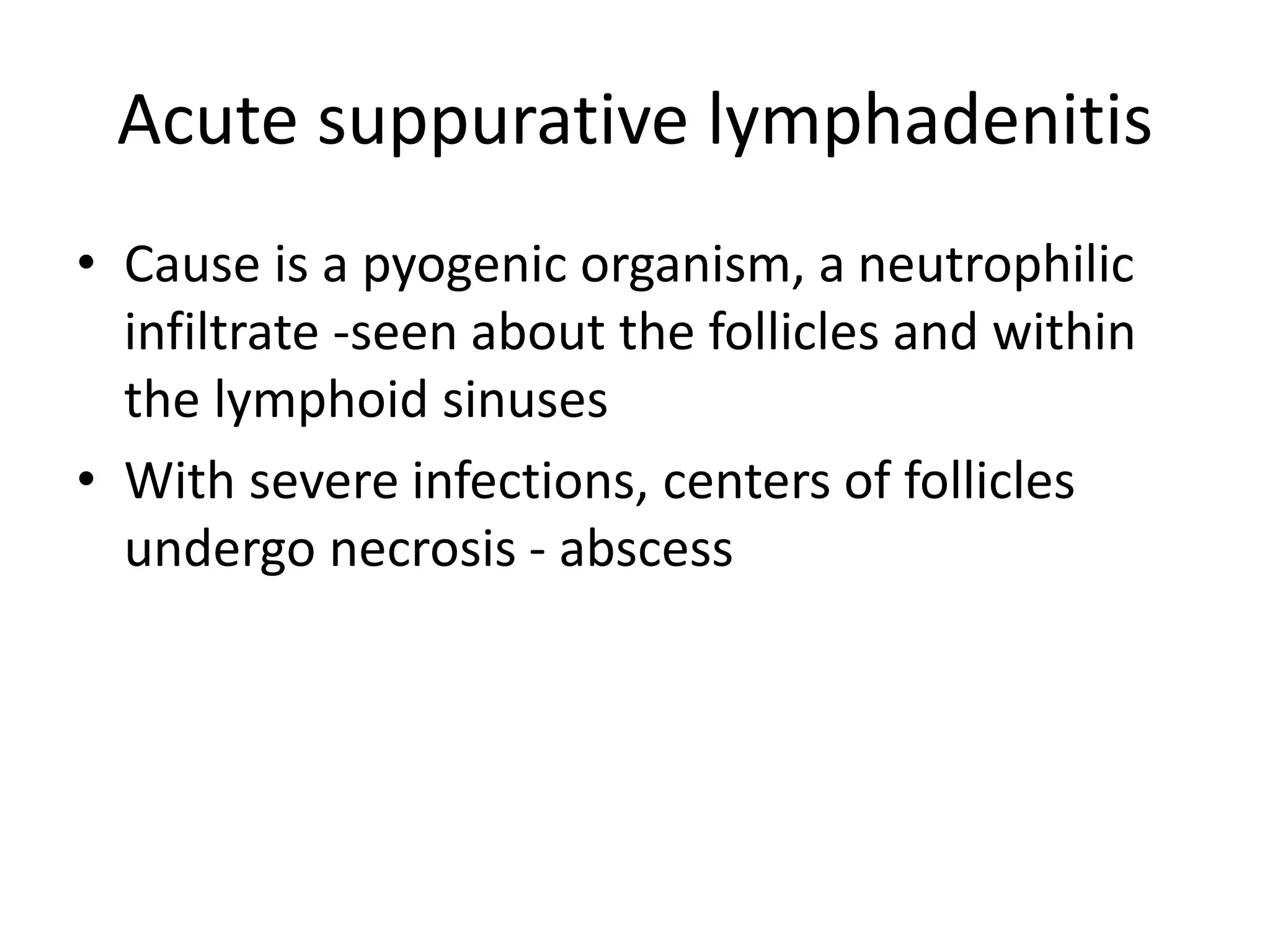Non neoplastic ln revised | PPTX