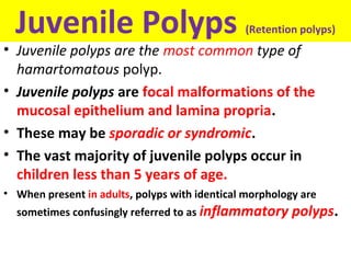 Non neoplasticColonic polyps | PPT