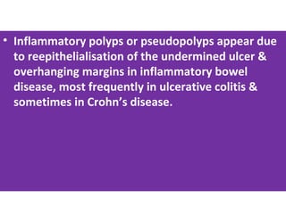 Non neoplasticColonic polyps | PPT