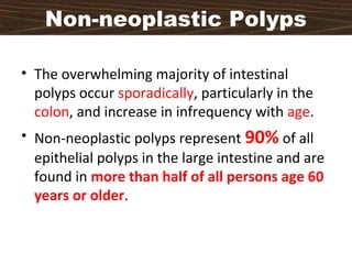 Non neoplasticColonic polyps | PPT