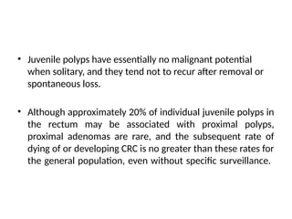 NON-NEOPLASTIC POLYPS AND POLYPOID LESIONS .pptx