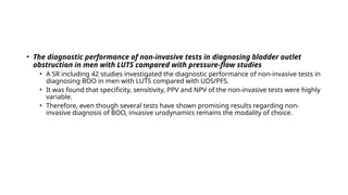 NON-NEUROGENIC MALE LUTS EAU Guidlines presentation | PPT