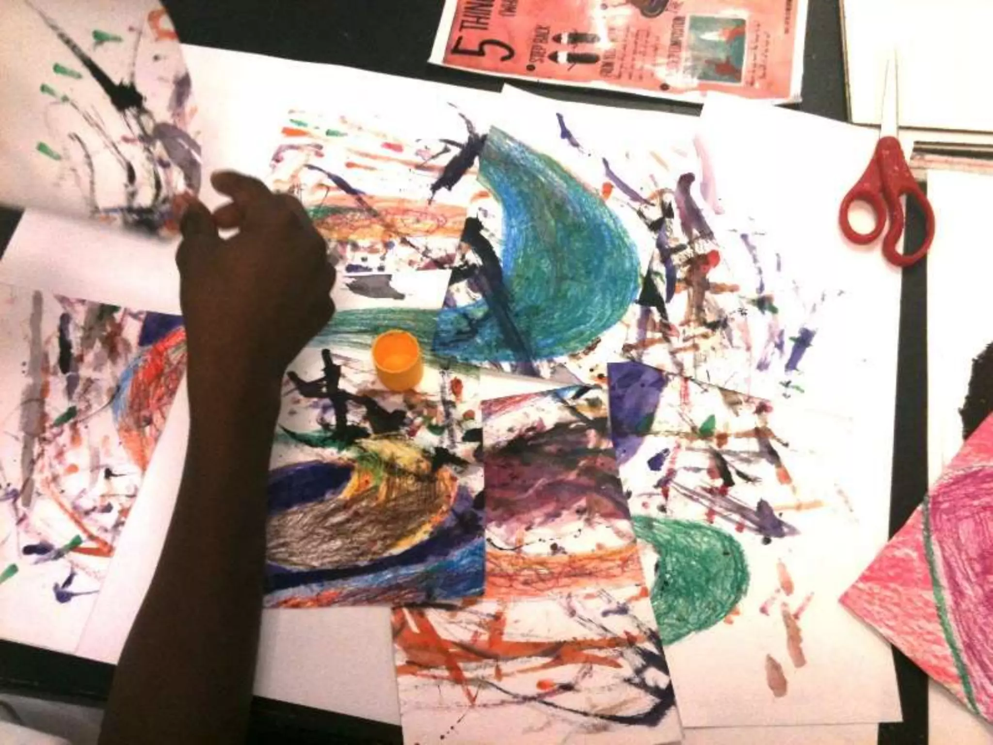 Examples Non-Objective Student Art | PPT