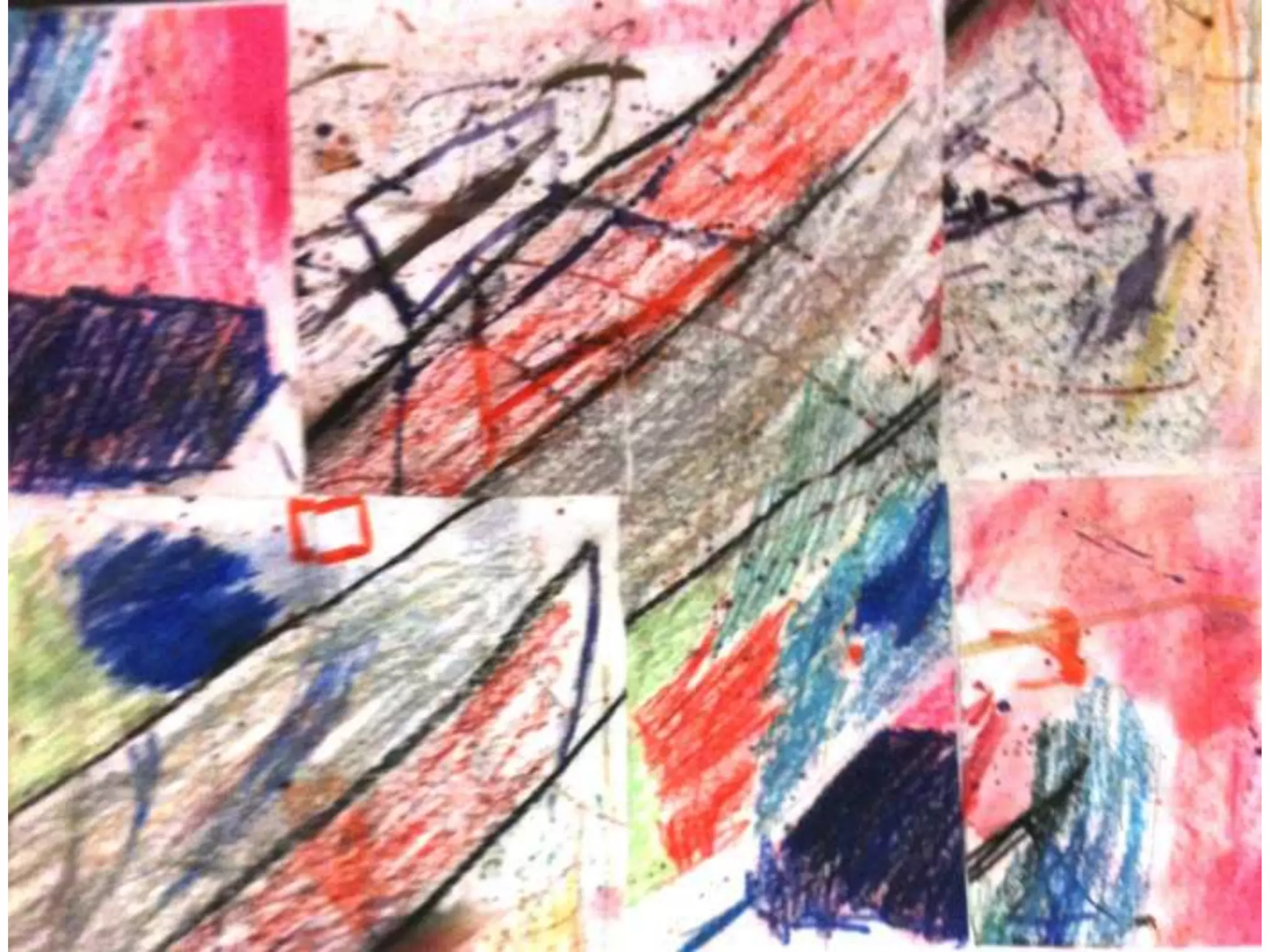 Examples Non-Objective Student Art | PPT