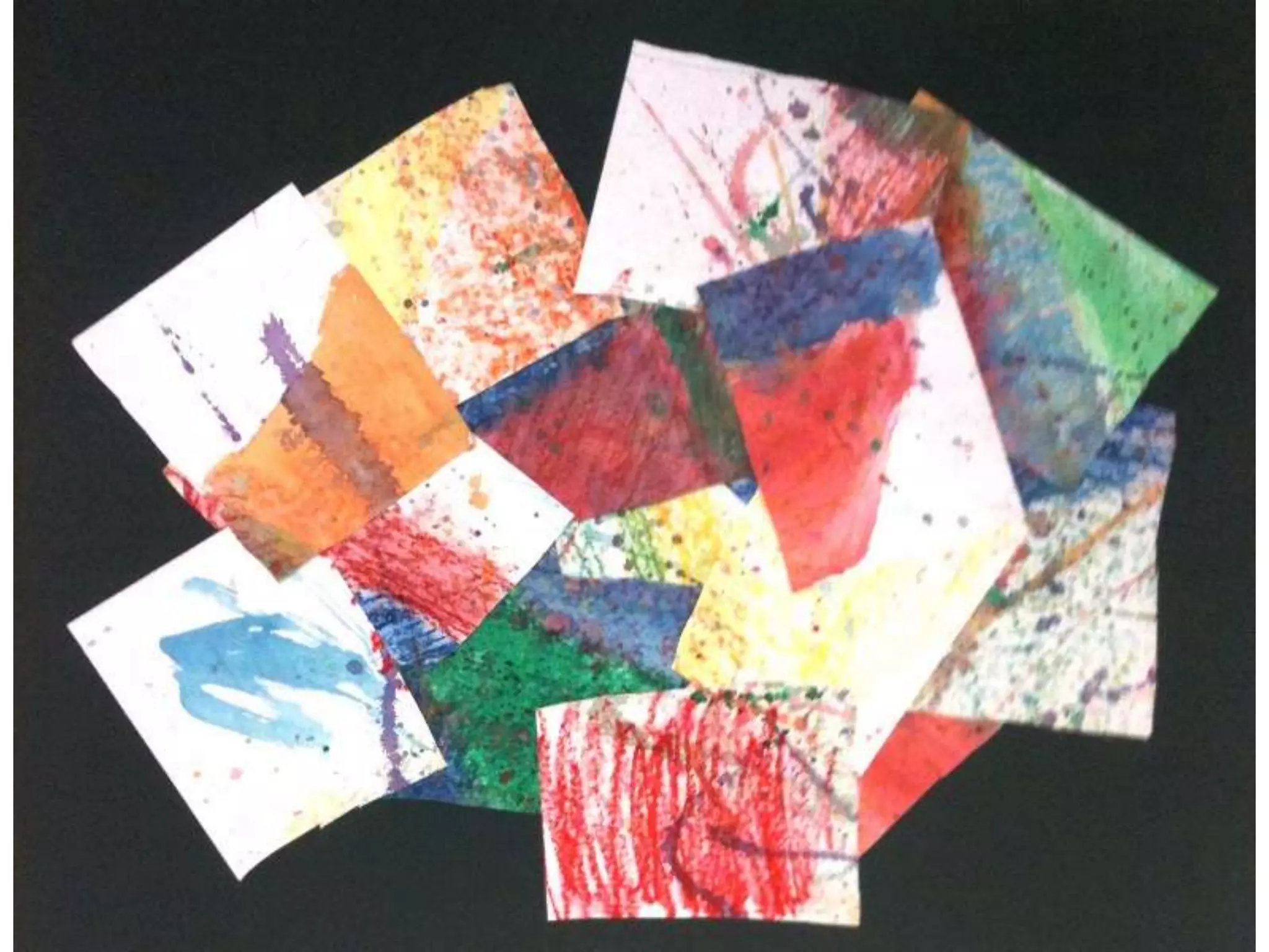 Examples Non-Objective Student Art | PPT