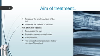 Non operative management of fractures | PPTX