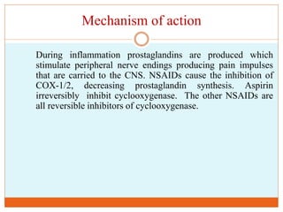 Non-opoids analgesics(NSAIDS) (1).pptx a | PPTX