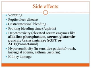 Non-opoids analgesics(NSAIDS) (1).pptx a | PPTX