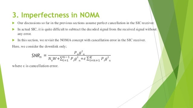 Non Orthogonal Multiple Access 