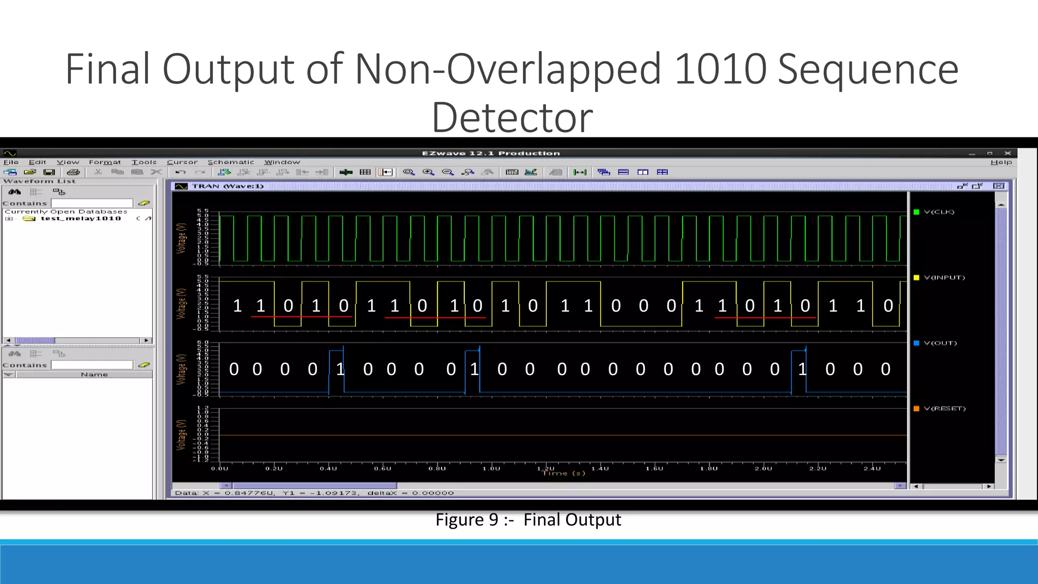 Non overlapped melay 1010 sequence detector implemented on xilinx ...