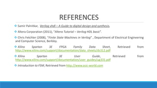 Non overlapped melay 1010 sequence detector implemented on xilinx spartan 3e kit | PPT
