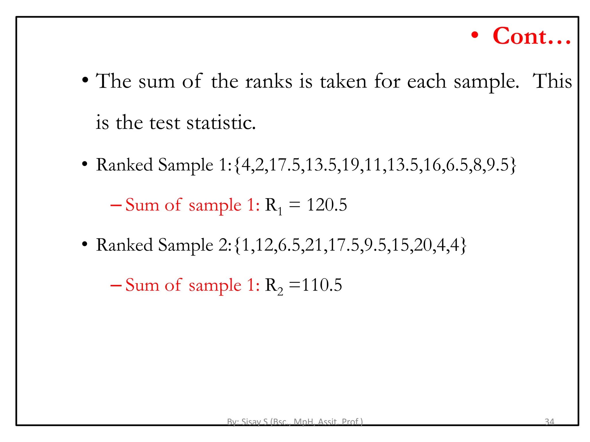 Non-parametric.pptx qualitative and quantity data | PPTX | Educational ...