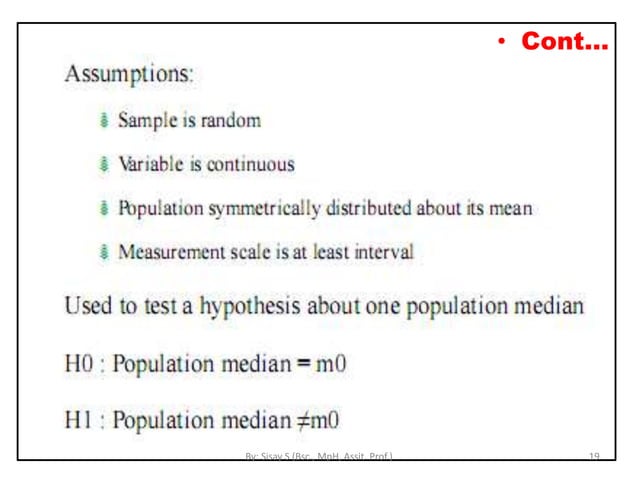 Non-parametric.pptx qualitative and quantity data | PPTX | Educational ...