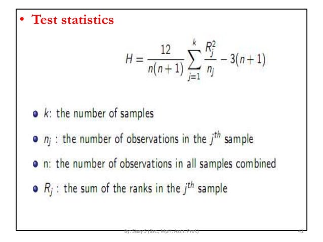 Non-parametric.pptx qualitative and quantity data | PPTX | Educational ...