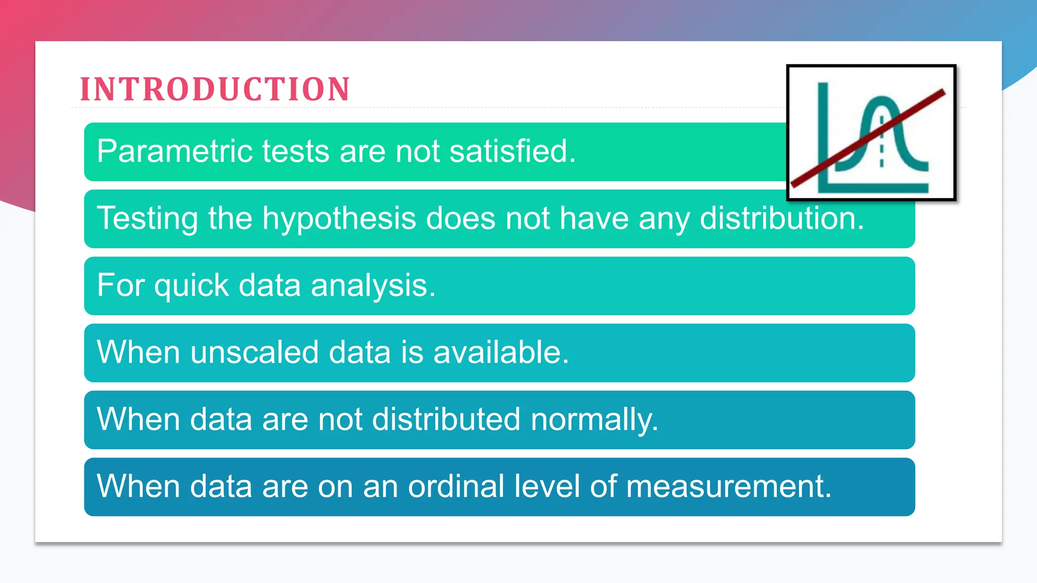 Non-parametric Tests in statistics chi-square and kolmogorov | PPTX