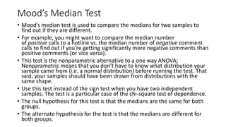 Non parametric-tests | PPTX