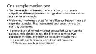 Non parametric-tests | PPTX