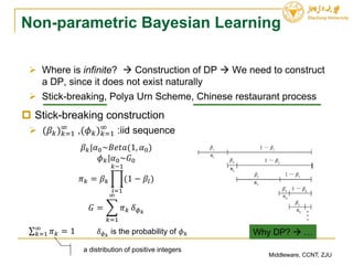 Non parametric bayesian learning in discrete data | PDF | Physics | Science
