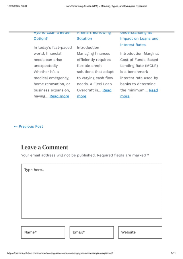 Non-Performing Assets (NPA) – Meaning, Types, and Examples Explained.pdf