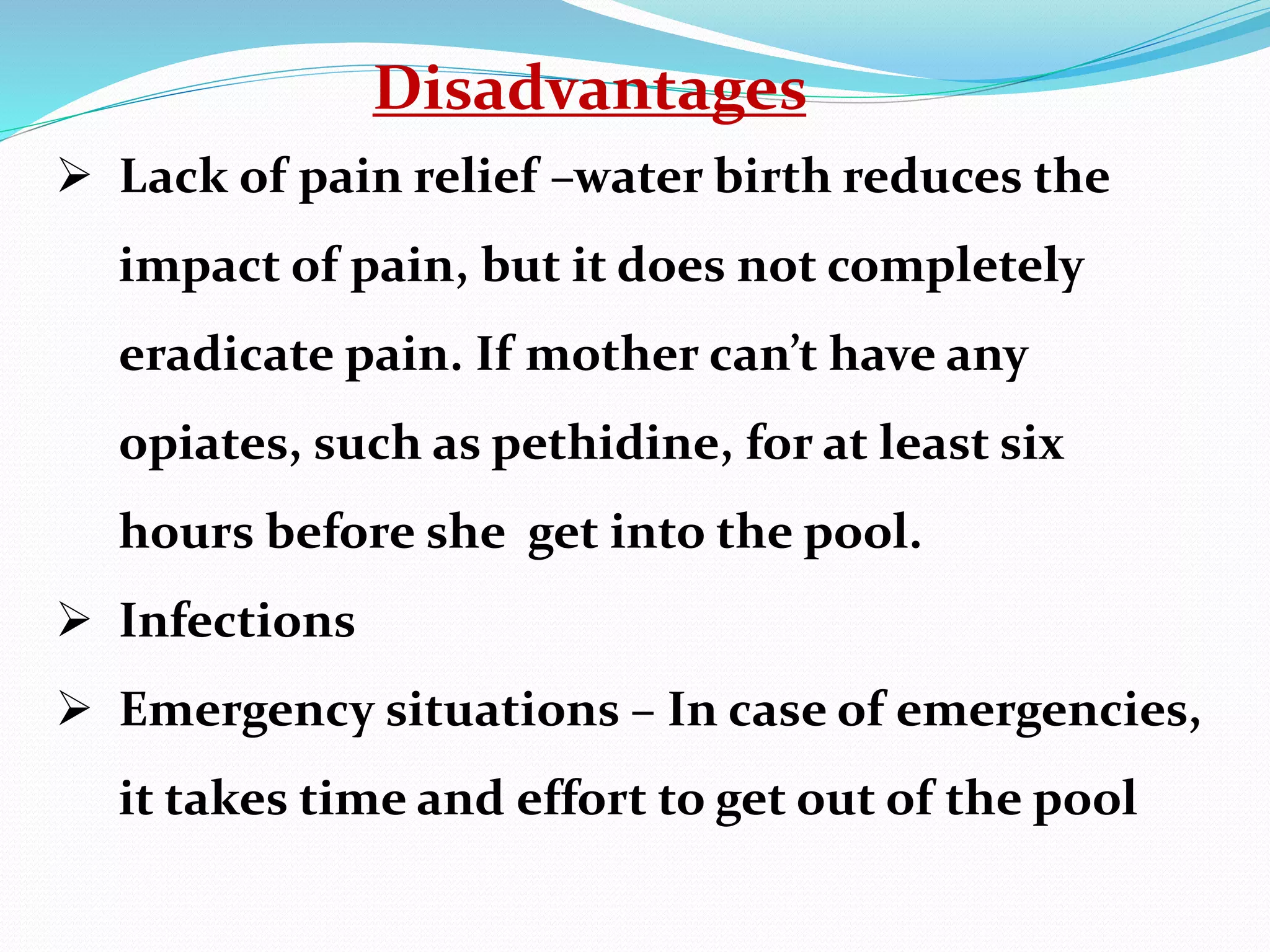 Non pharmacological approaches to manage labour pain | PPTX