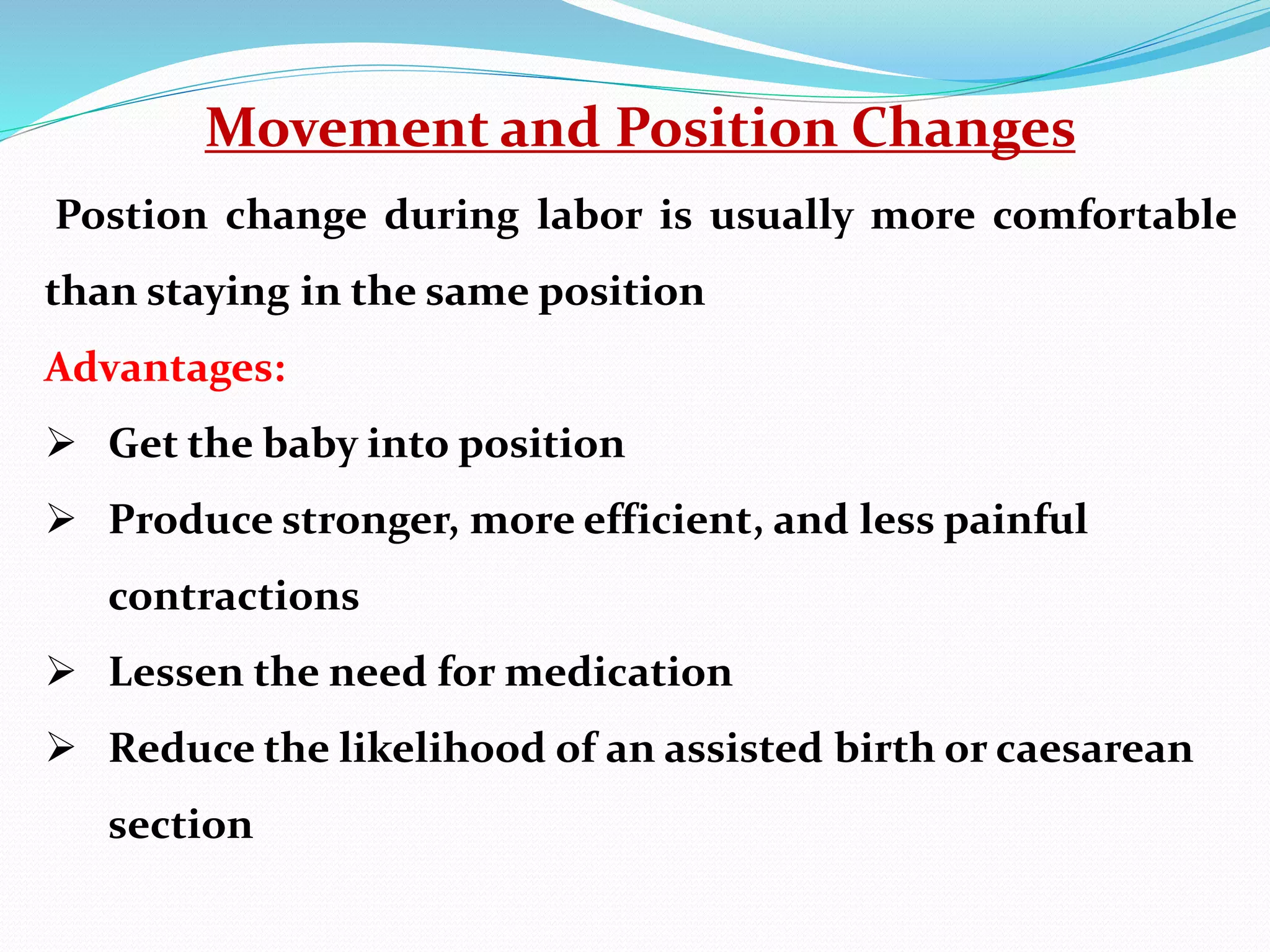 Non pharmacological approaches to manage labour pain | PPTX