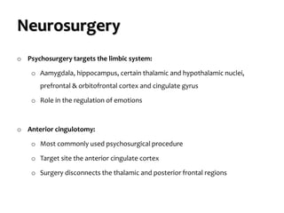 Non pharmacological Treatments in Psychiatry | PPTX