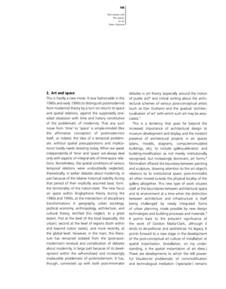 Non places and the spaces of art | PDF