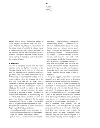 Non places and the spaces of art | PDF