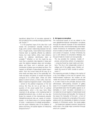 Non places and the spaces of art | PDF