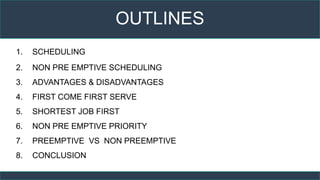 NON-PREEMPTIVE_SCHEDULING operating system | PPTX