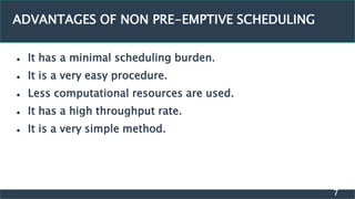 NON-PREEMPTIVE_SCHEDULING operating system | PPT